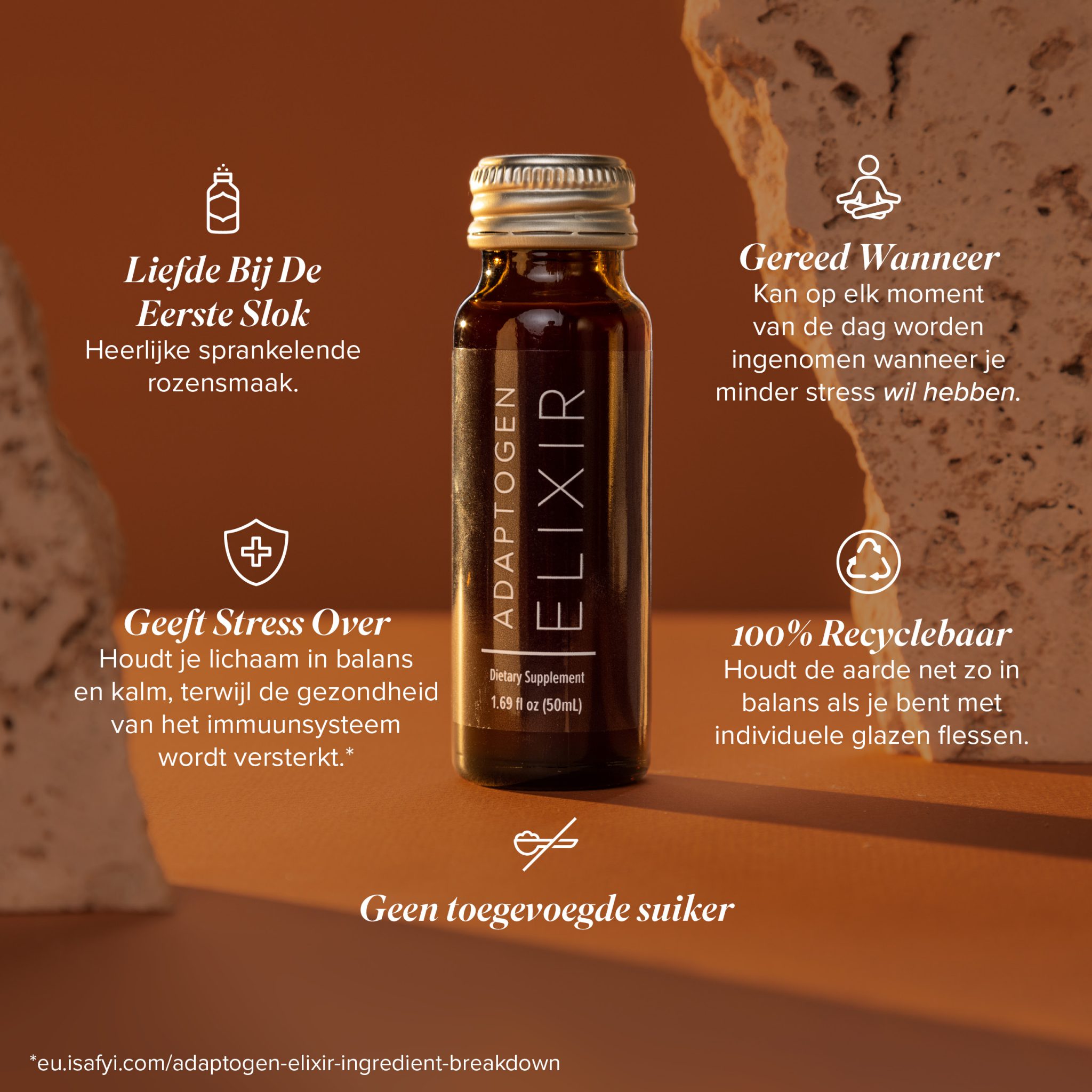 Lancering Adaptogen Elixir in België en Nederland - Collageen Expert